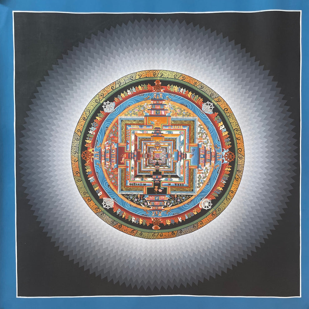 Kalachakra 'Wheel of Time' Focus Mandala # 2 - Tibet Shop Sydney